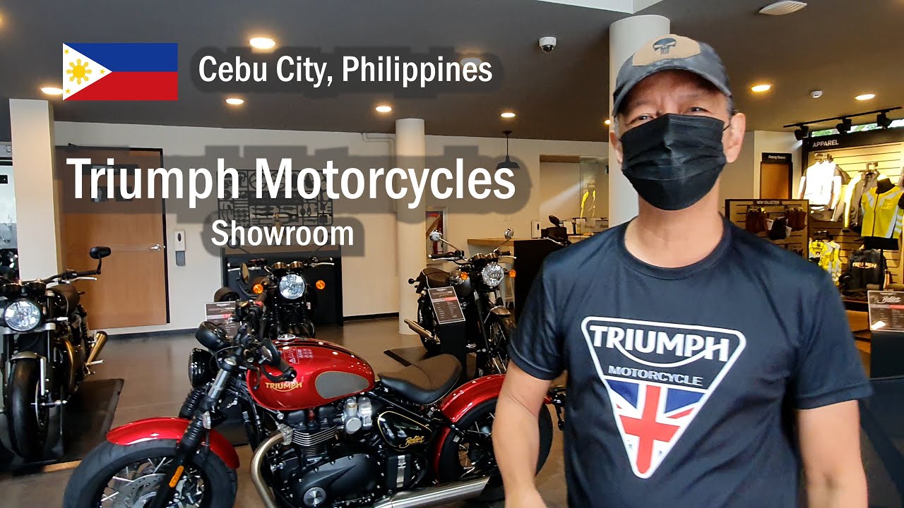 A Quick Tour of the Triumph Motorcycles Cebu Showroom - YouTube