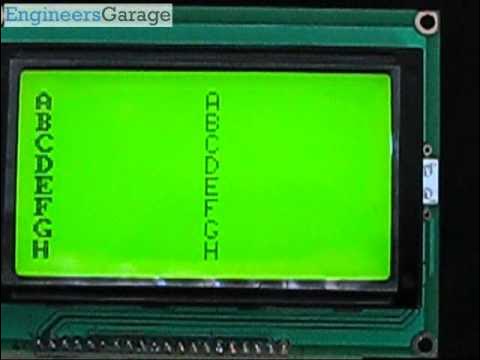 Interfacing Graphical LCD (GLCD) with 8051 Microcontroller (AT89C51) - YouTube