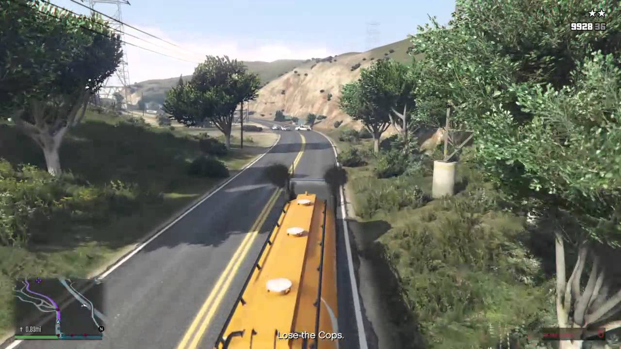 Gta V Ps4 - Fuel Tanker Maneuvers - YouTube