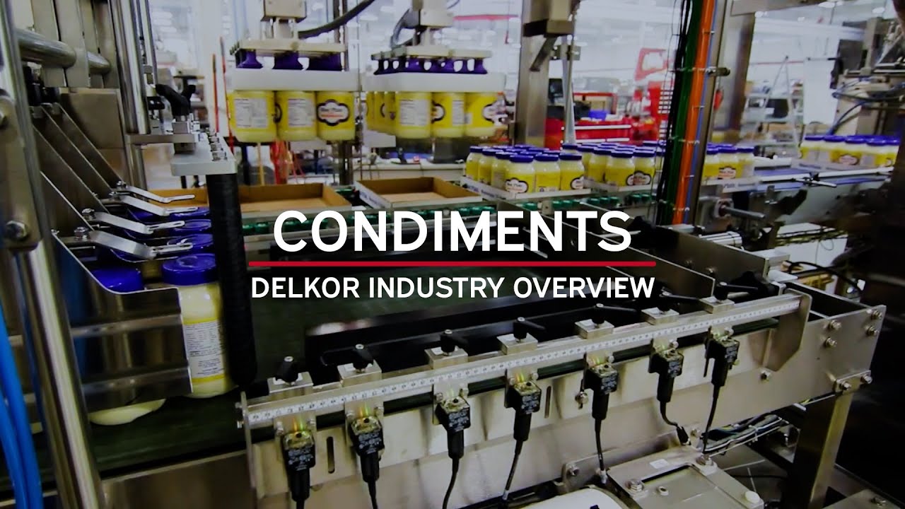 Condiment Packaging Equipment | Delkor Systems Industry Overview - YouTube