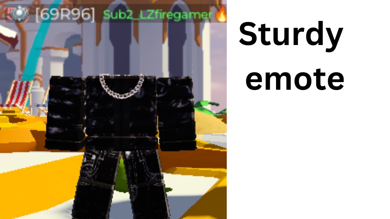 Sturdy emote (Roblox Bedwars) - YouTube