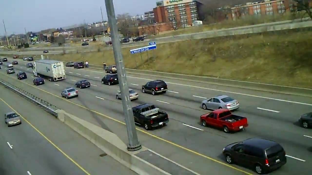 FIRE TRUCK GETS EMERGENCY CALL AND HAS TO LEAVE OVERPASS RE: CPL. TYLER ...