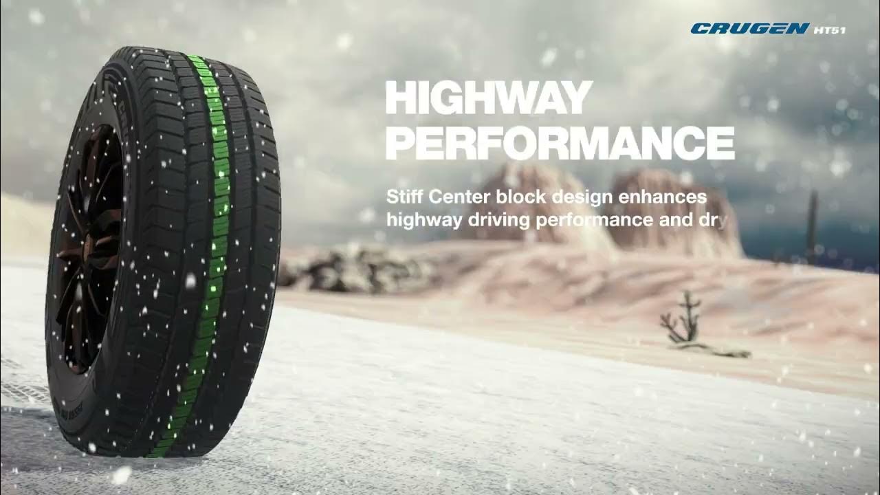 CRUGEN HT51 — Highway Terrain All-Season Tire — 2020 | Kumho Tire USA - YouTube