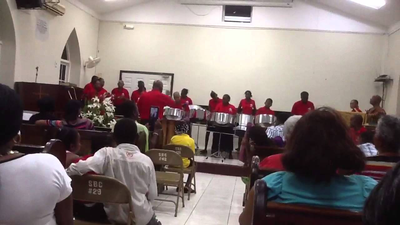 Salem Baptist Church Steel Pan Ensemble. How Great Thy Art. - YouTube Music