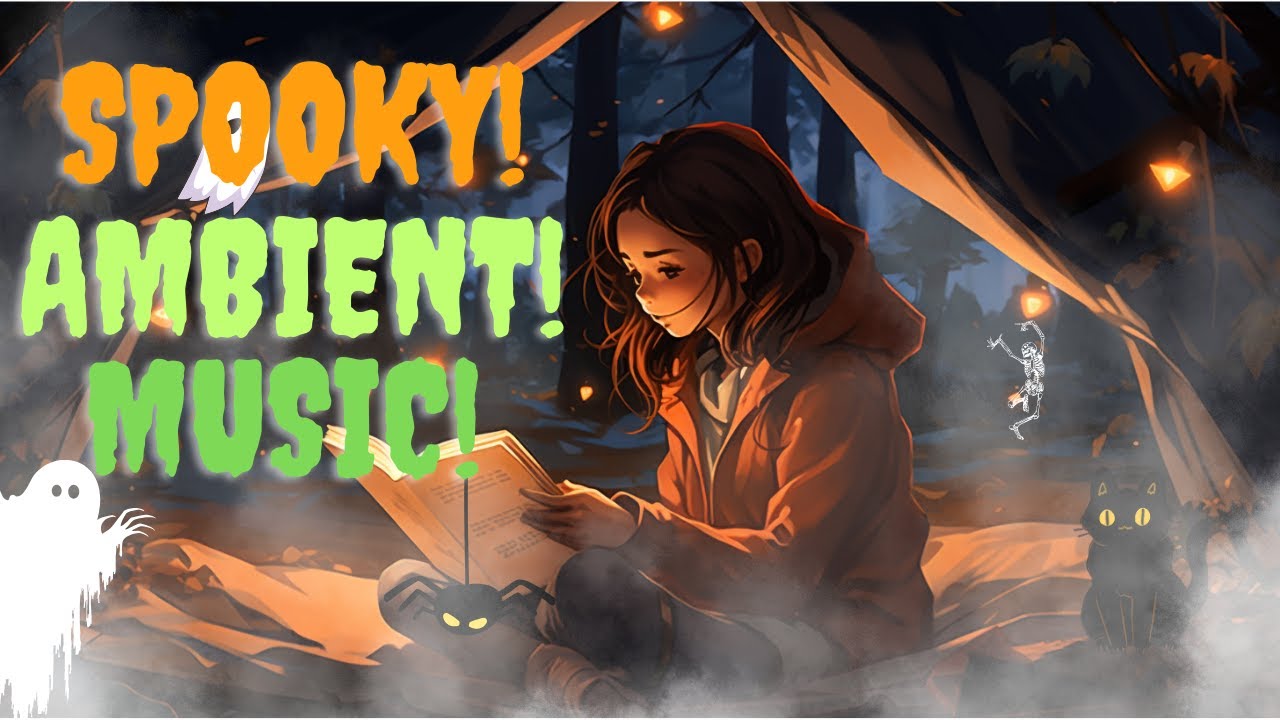 🎃🍬Creepy Ambient Music Halloween Study Night🍬🎃 - YouTube