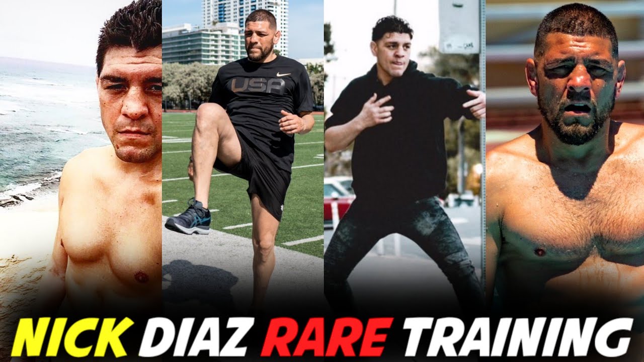 Nick Diaz Rare Training - YouTube
