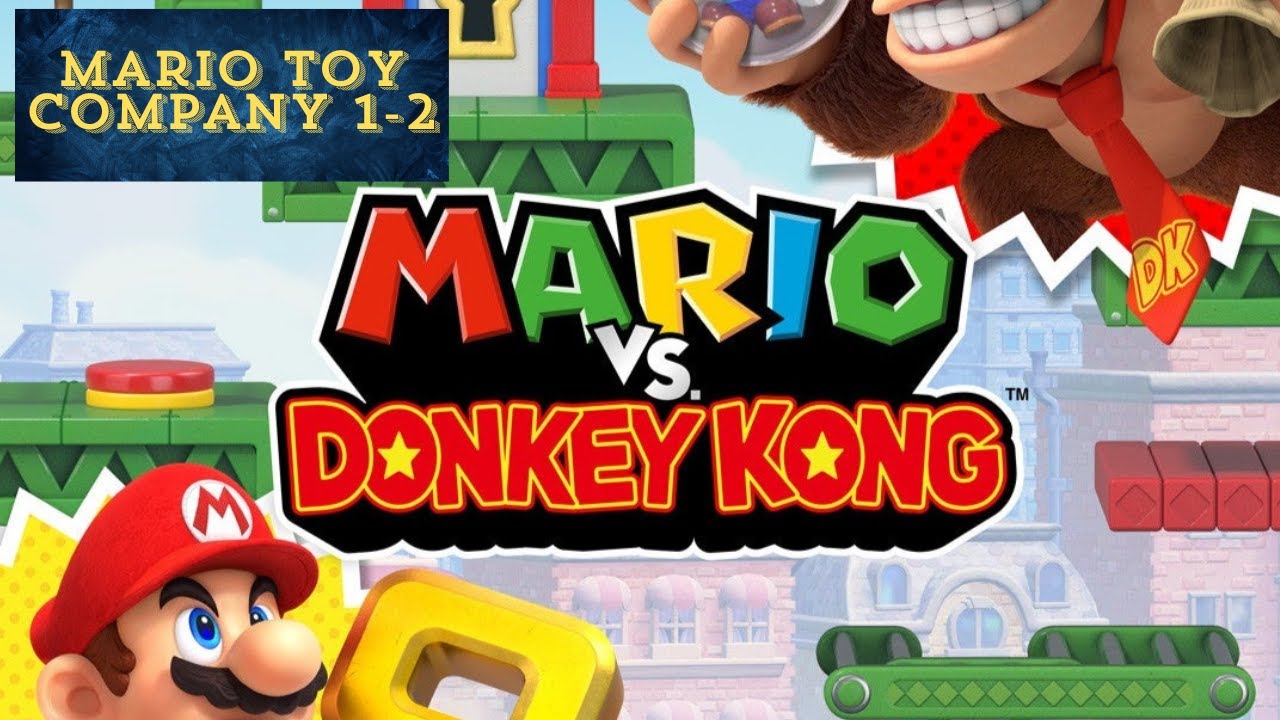 Mario vs. Donkey Kong - Mario Toy Company - Level 1-2 - Walkthrough - YouTube