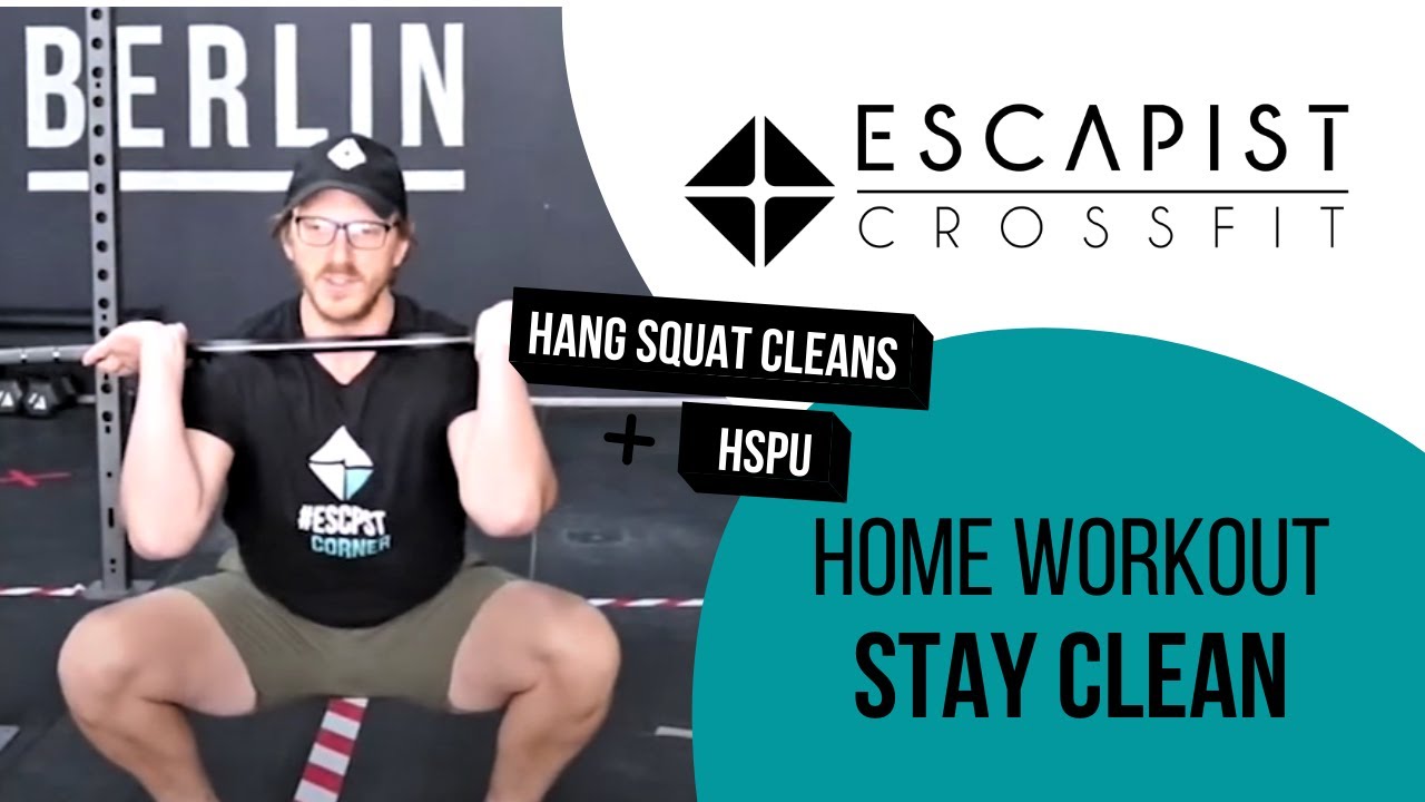 Stay Clean CrossFit Remote Workout - YouTube