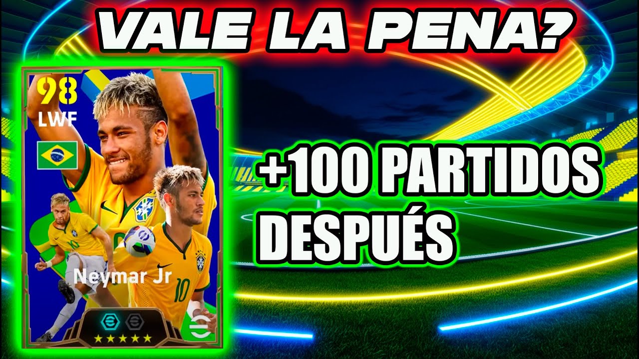 NEYMAR pack 100 Partidos Después!! Vale la Pena?? #efootball - YouTube