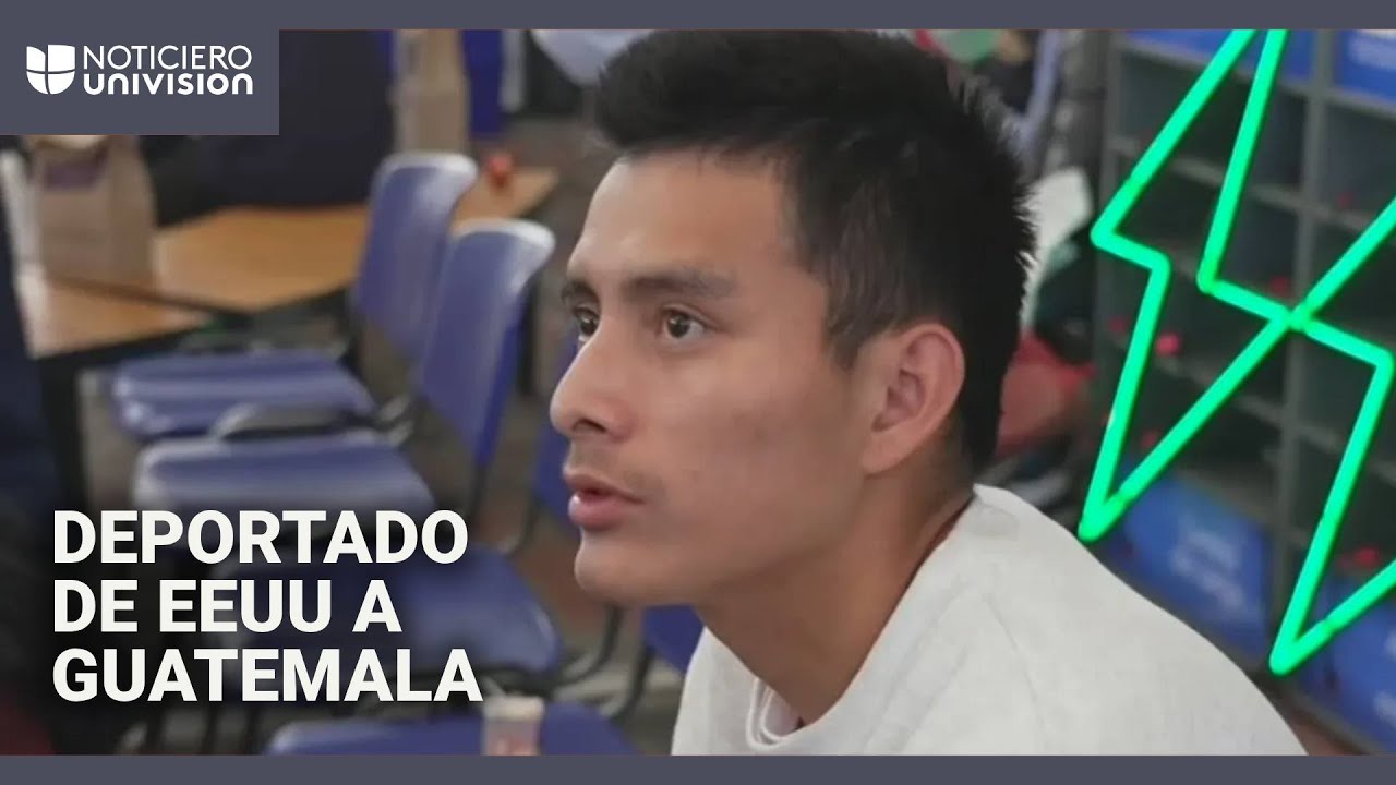 Este migrante fue deportado a Guatemala, pero dejó a su familia en EEUU: "Todos están allá ...