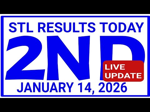 Stl results today 2nd draw January 14, 2026 stl lotto stl results today ...