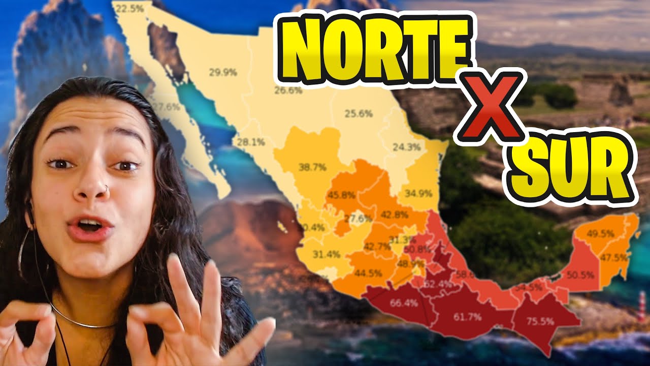 🇲🇽 DIFERENCIAS ENTRE EL NORTE Y SUR DE MÉXICO | CHILANGOS vs NORTEÑOS ...