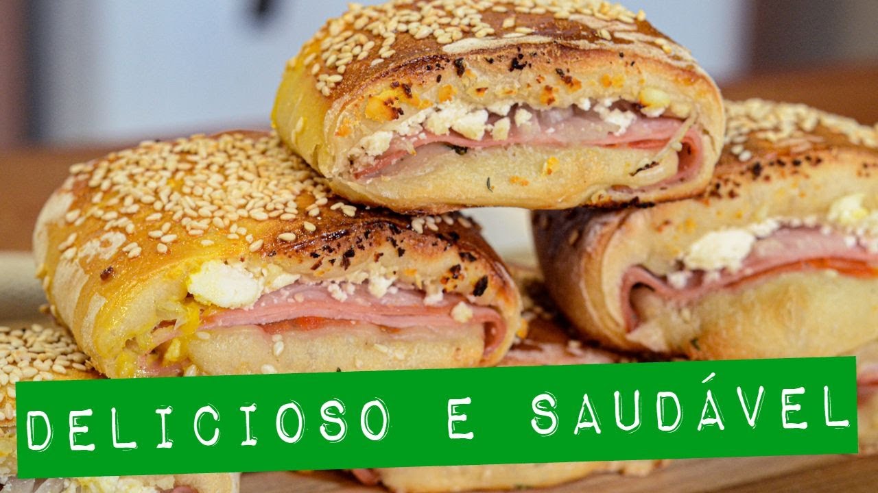 RECEITA DE BAURU DE FORNO | ENROLADINHO | Saudável, simples e fácil ...