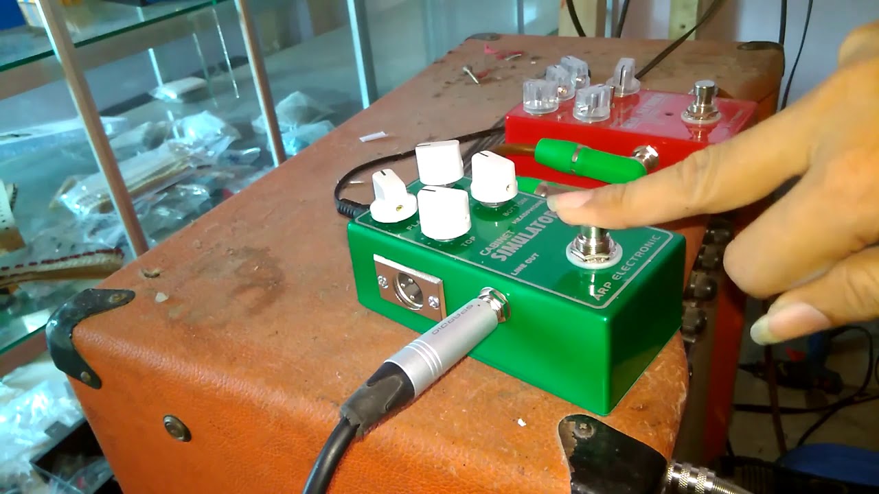 ARp cabinet simulator - YouTube