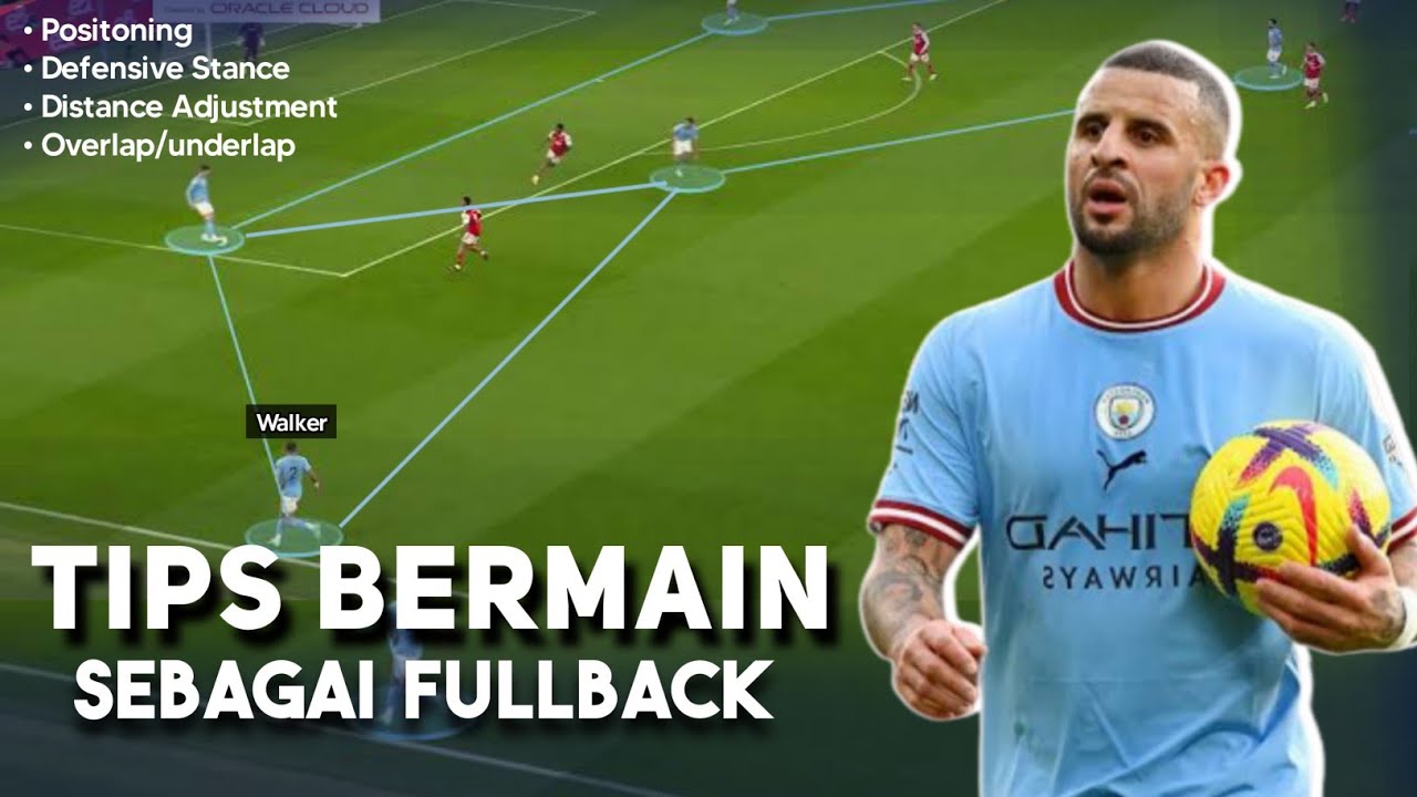 Tips Bermain Sebagai Bek Fullback (Analisis Kyle Walker, Jordi Alba ...