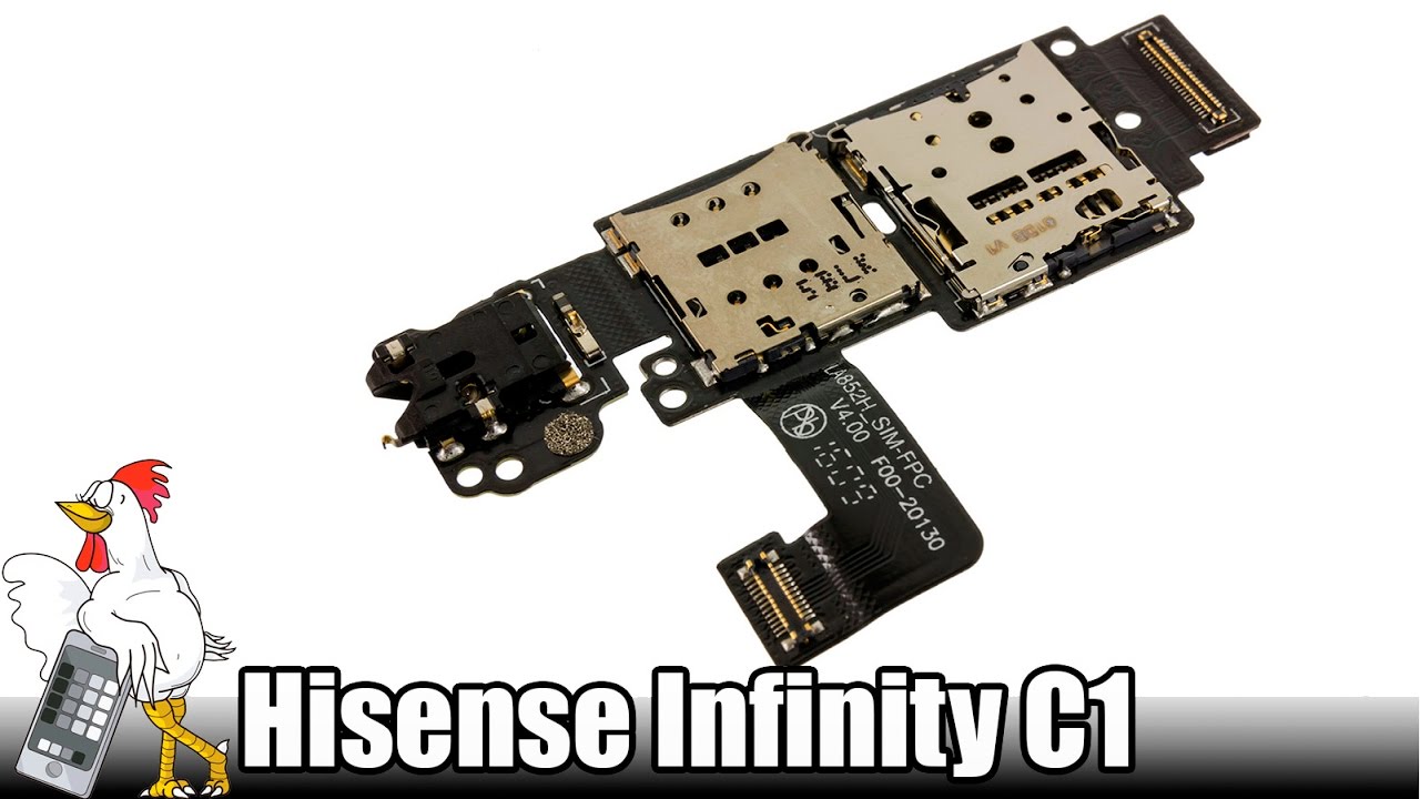 Guía del Hisense Infinity C1: Cambiar flex con lectores de tarjetas y ...