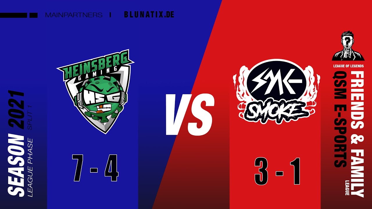 SMK vs HSG Full Game 1&2 | QSMESPORTS F&F League | Super Maskuline ...