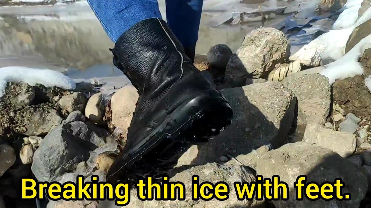 Walking on Thin Ice - Feel the Cracking Ice Under Your Feet From Behind ...