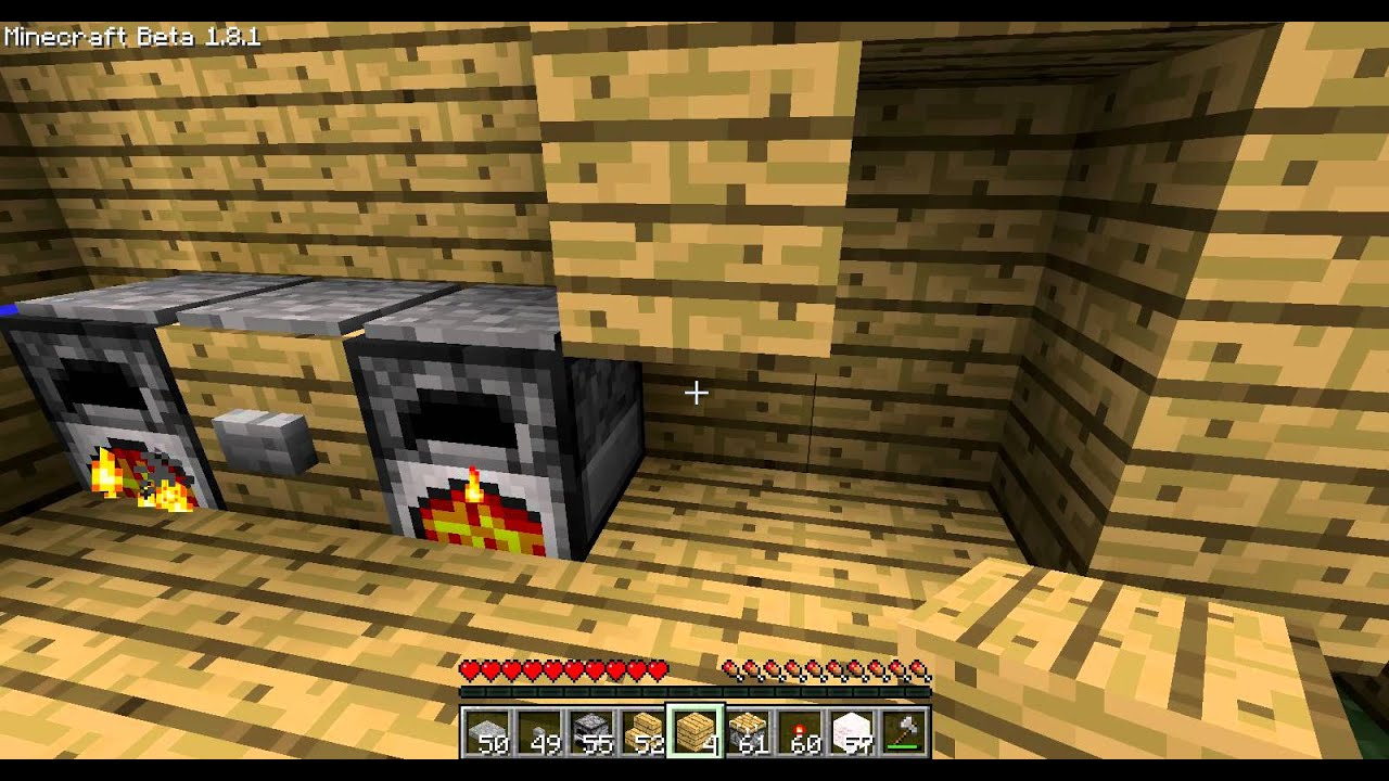 Tuto: Comment faire une cuisine minecraft.. - YouTube