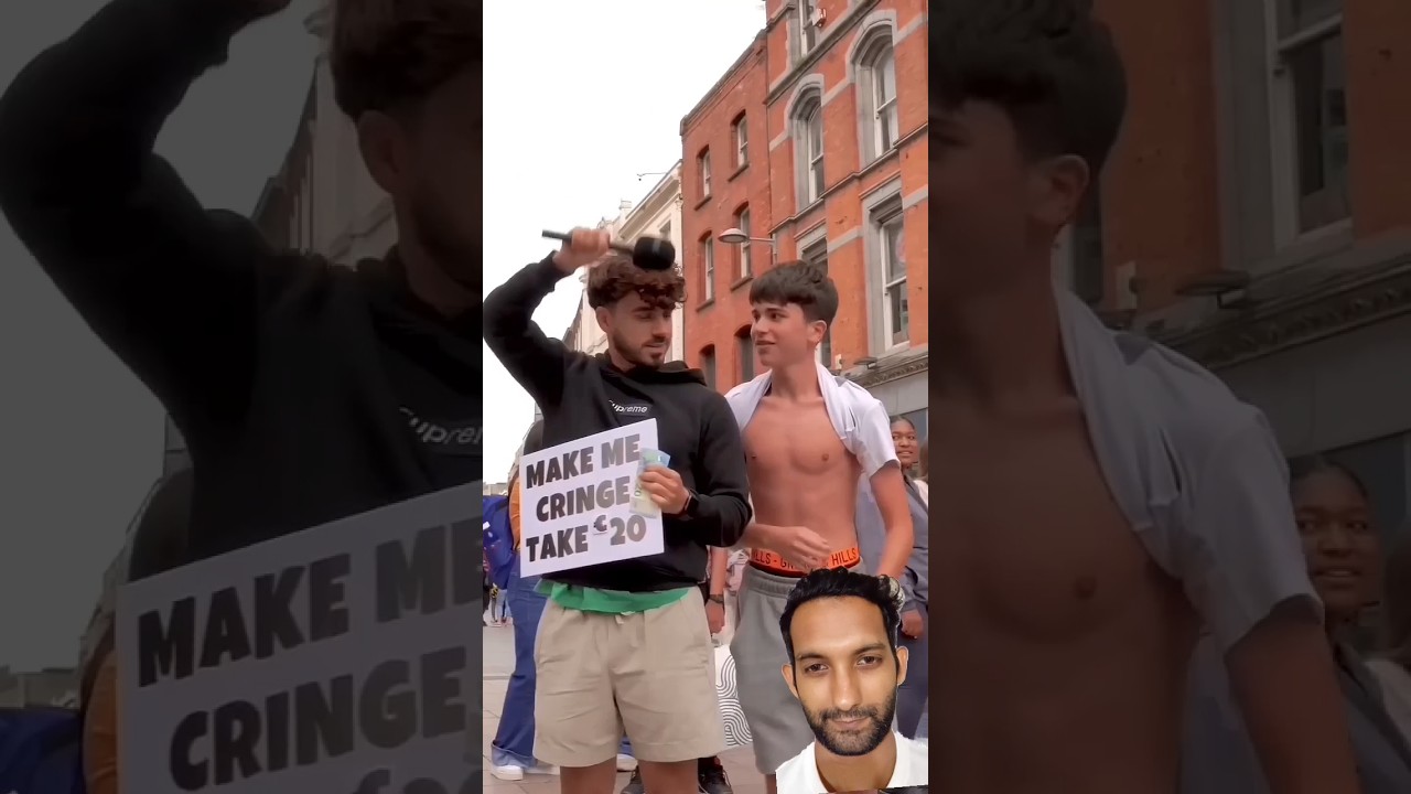 Make me cringe #comedy #funny #prank #challenge - YouTube