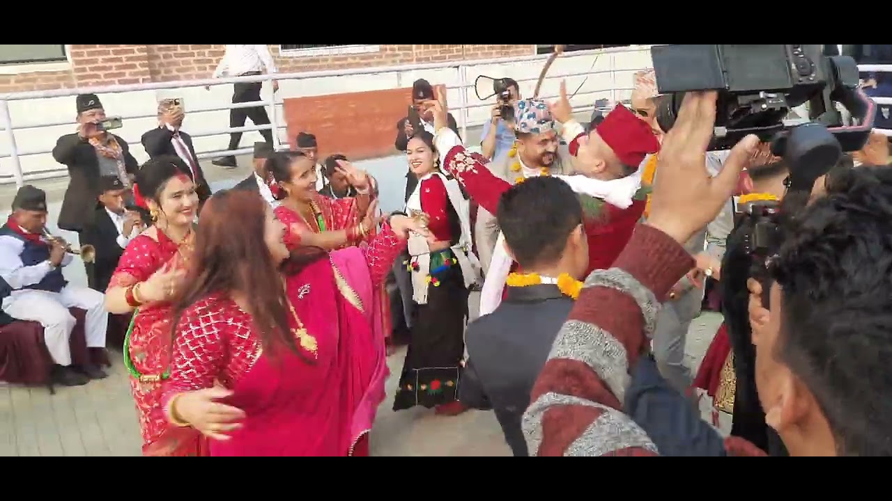 MAGAR DANCE PROGRAM GAINDAKOT NEPAL - YouTube