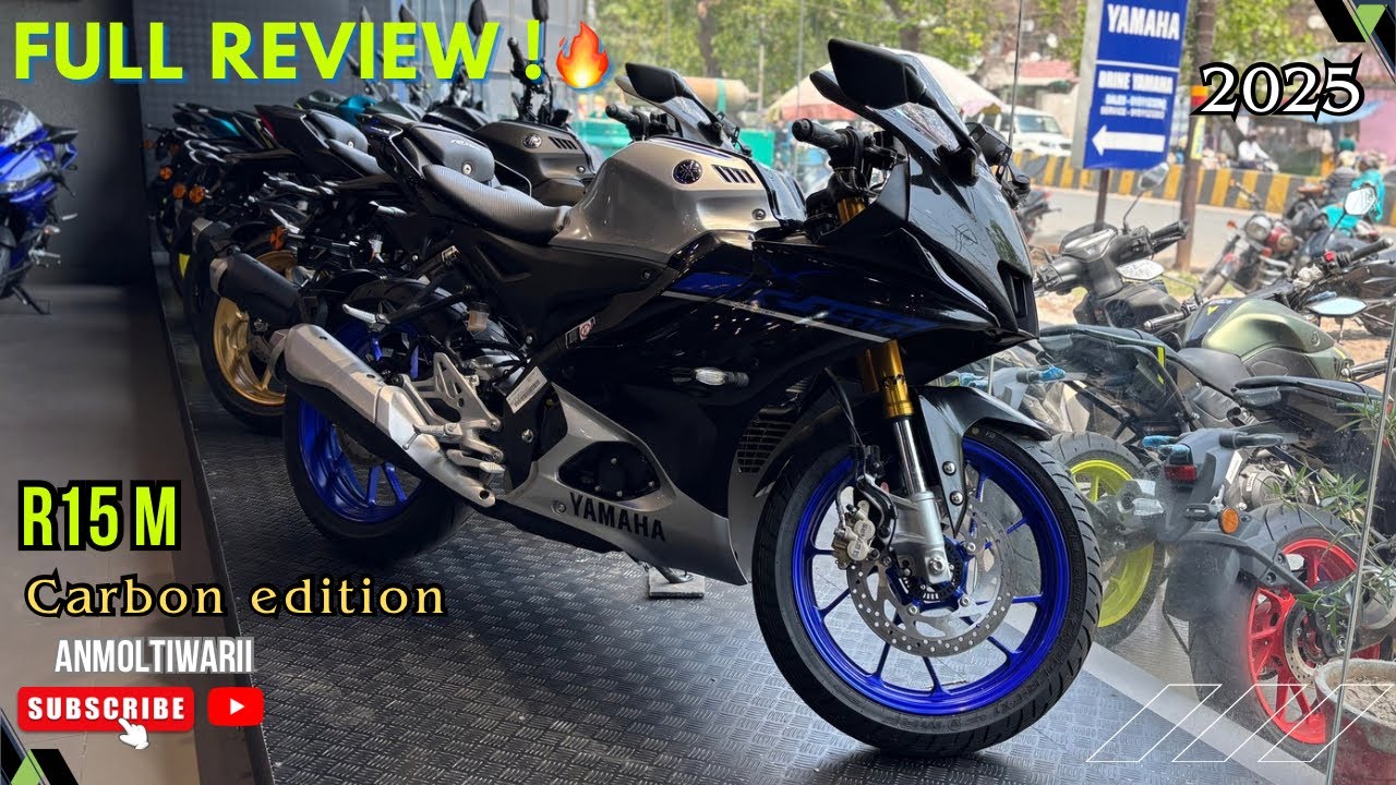 Finally Yamaha R15m carbon edition full review | R15m detailed review ...
