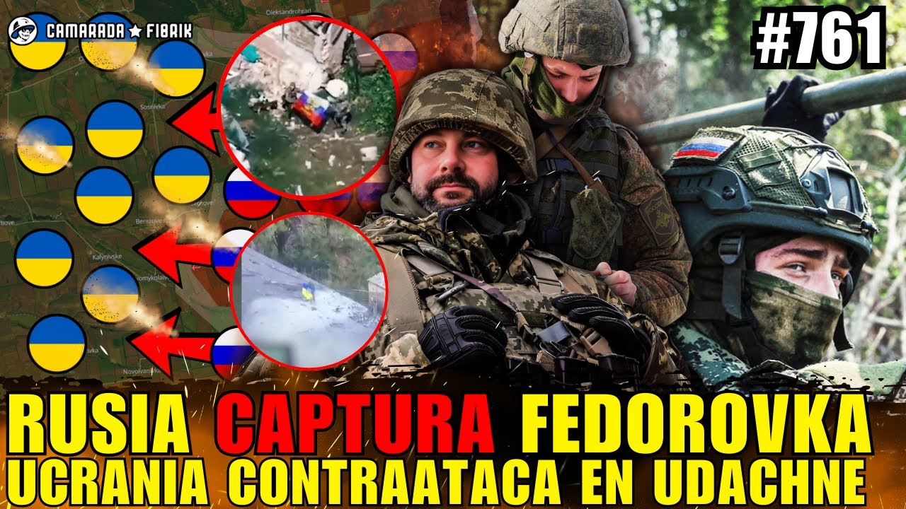 FEDOROVKA ha caído | UCRANIA contraataca en UDACHNE | MINHORAD arde ...
