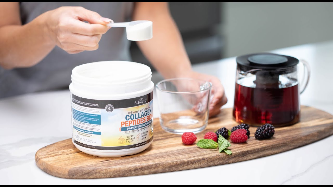 Bio Schwartz. Collagen Supplements Demo Video - YouTube