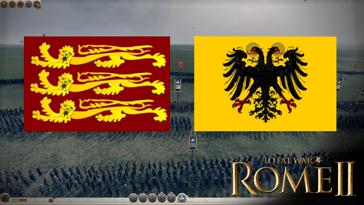 Medieval Rome: Total War 2 Mod - England vs The Holy Roman Empire ...