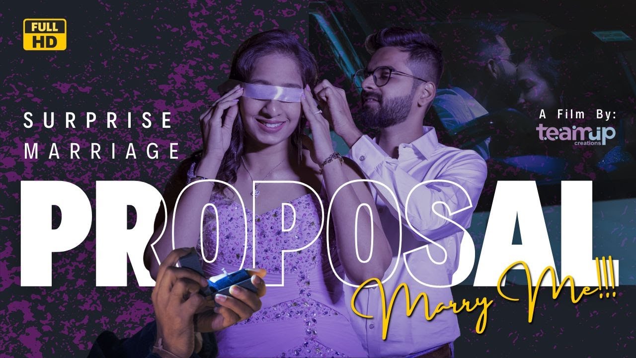 A Beautiful Surprise Proposal | Wedding Proposal Cinematic Video | A ...