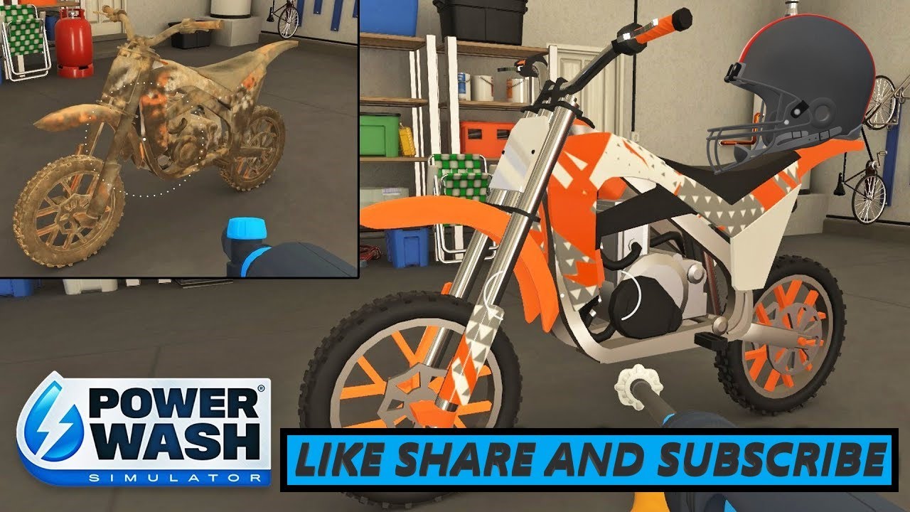 Dirt Bike Makeover: Powerwash Simulator's Ultimate Clean-Up! # ...