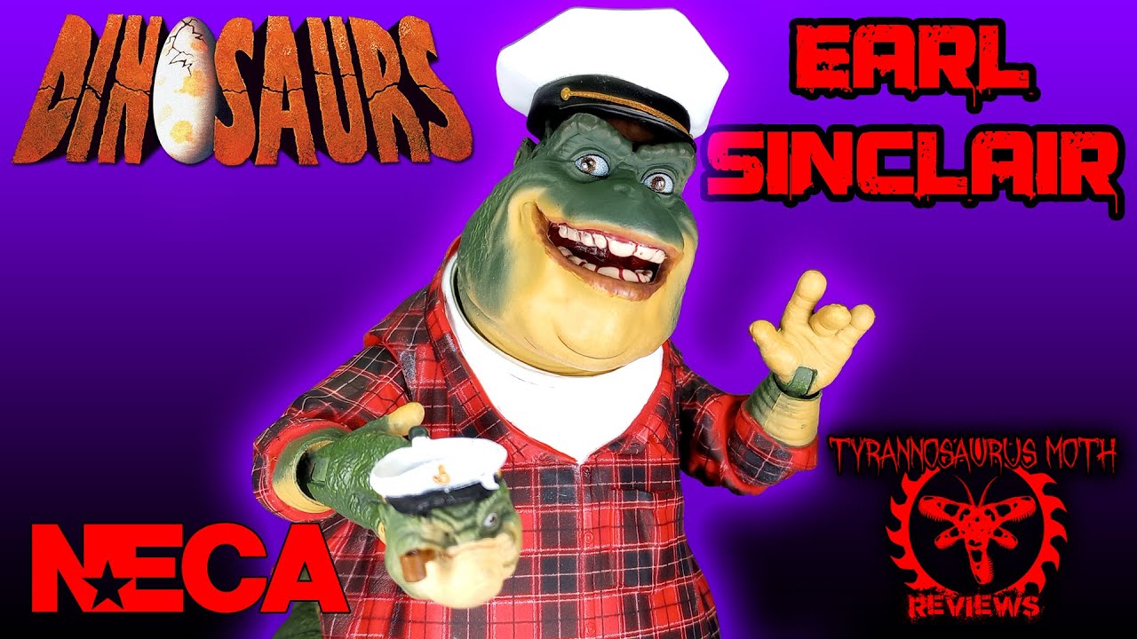 NECA Dinosaurs Earl Sinclair figure review - YouTube