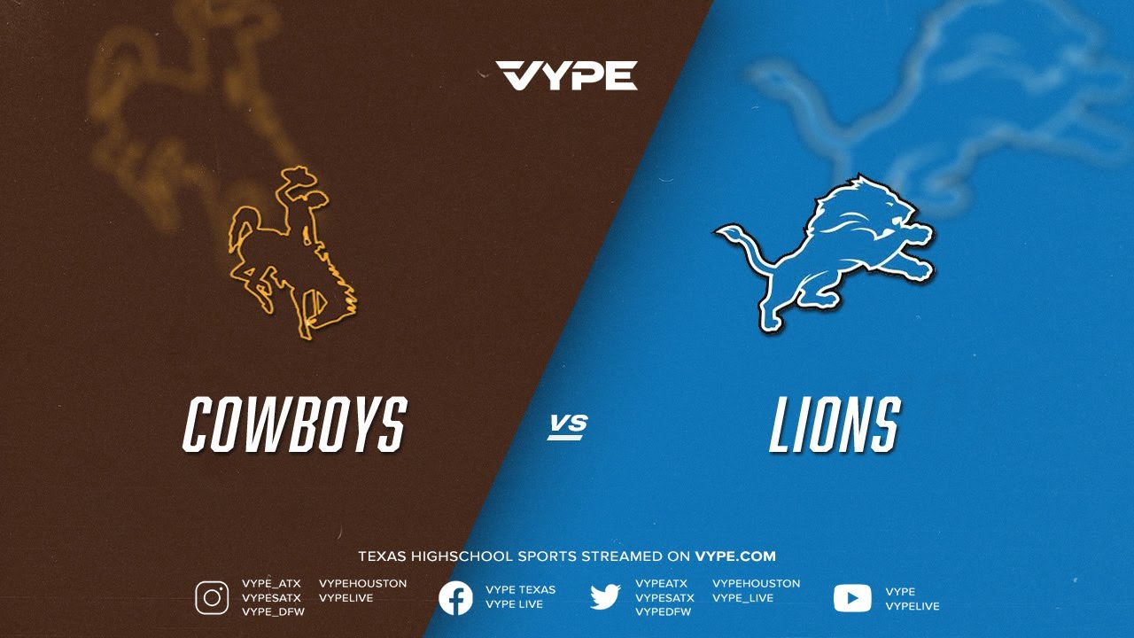 12PM - SBMSA Football, JV Semifinal: Wyoming Cowboys vs Lions - YouTube