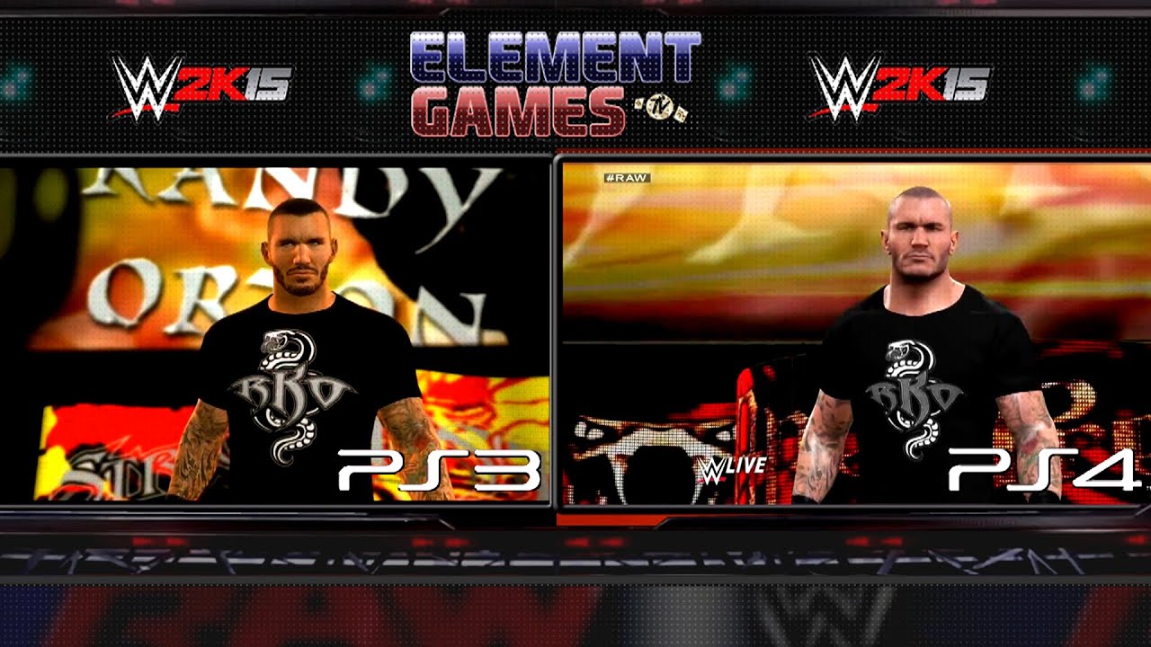 WWE 2K15 : Randy Orton Entrance - PS4 vs PS3 Comparison - YouTube