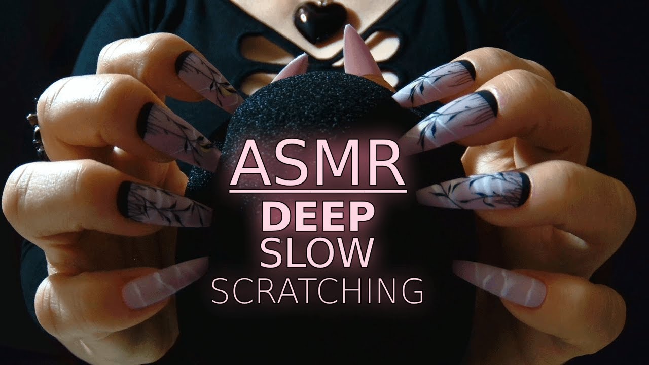 Calm ASMR | Slow and DEEP Powerful Scratching with Long SHARP Nails ...