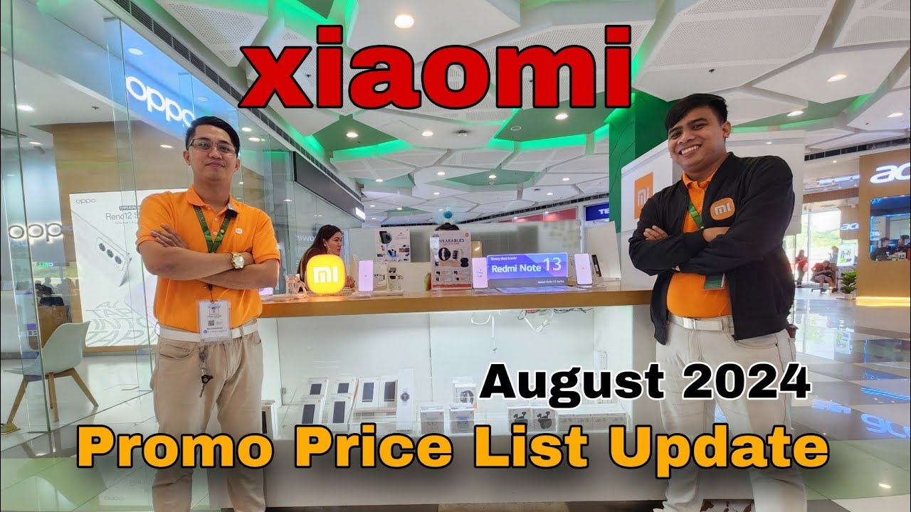 XIAOMI | Promo Price List Update August 2024 | Redmi 13 | Redmi Note 13 ...