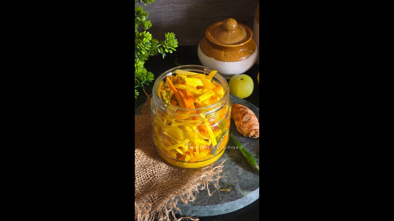Kachchi Haldi & Amla Pickle | Fresh Turmeric & Amla Pickle | Vanita's ...