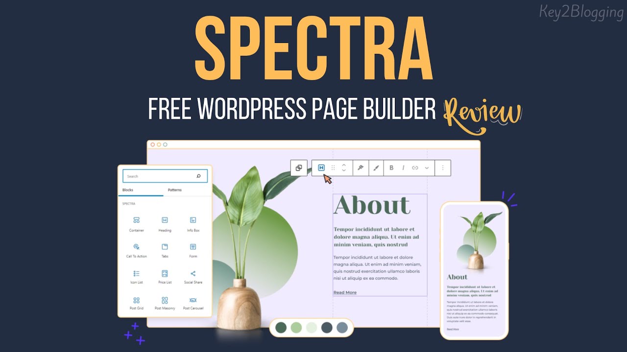 Spectra - FREE WordPress Gutenberg Page Builder Plugin (Review) - YouTube