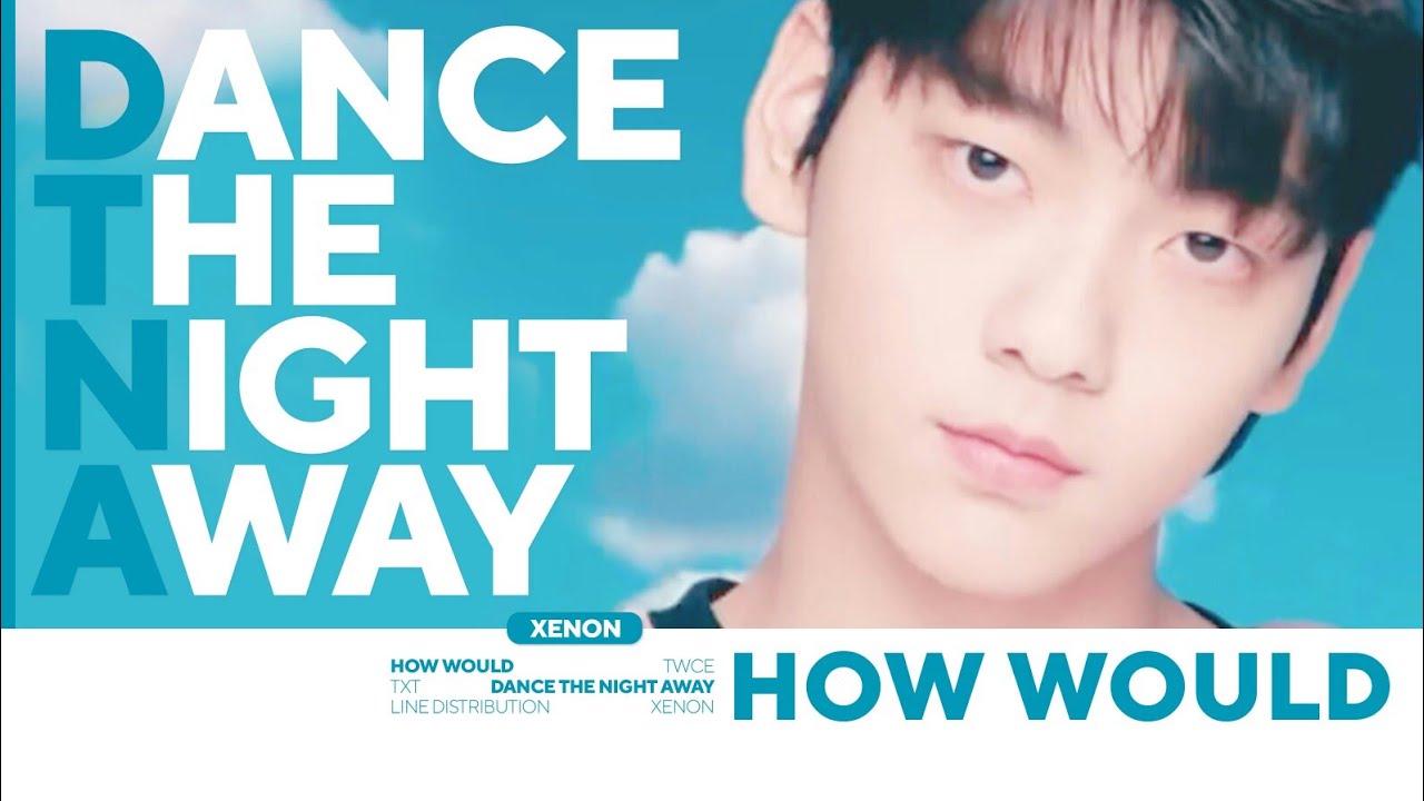 How would TXT sing "DANCE THE NIGHT AWAY" (TWICE) Line Distribution ...