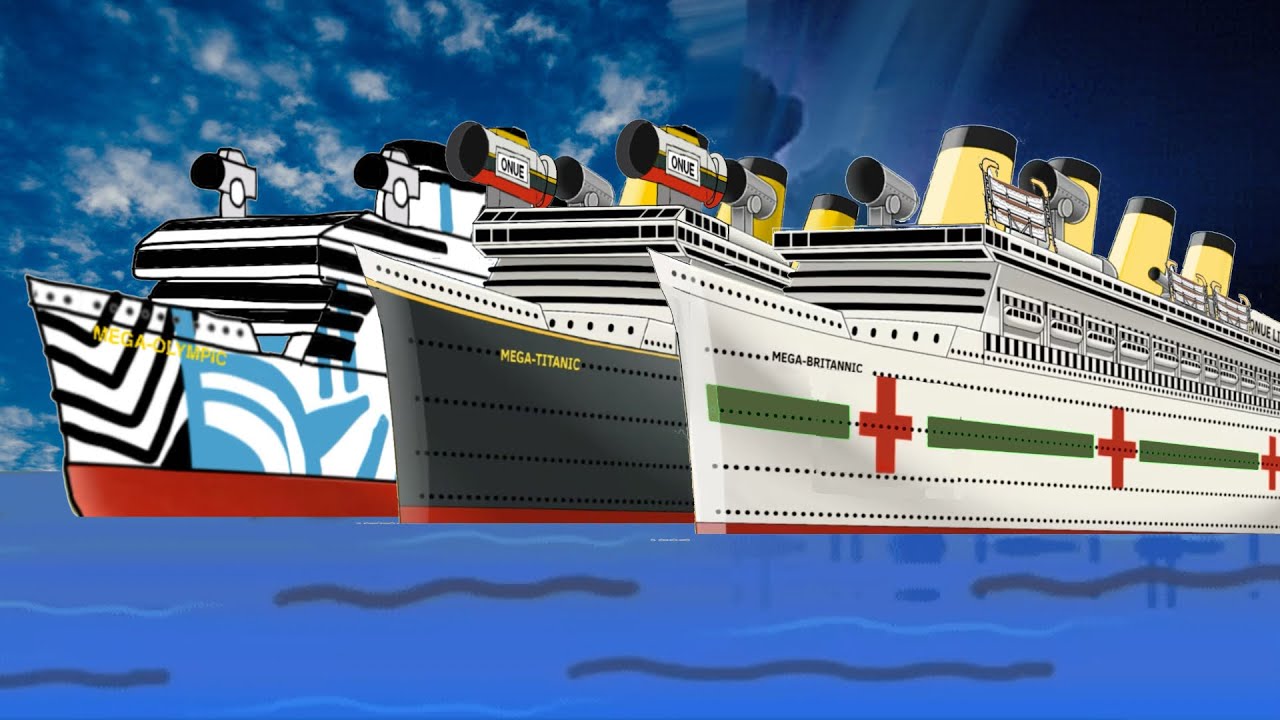 The Sinking Of BULLTANIC, MEGA-TITANIC Saves His Friends 🛳️⚓️🚢 (Final ...