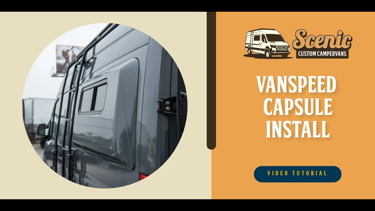 How to Install a Sprinter Capsule in a Cargo Van | Scenic Vans DIY ...