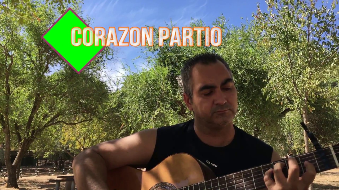 Corazon partio Alejandro Sánz cover ensayo. - YouTube