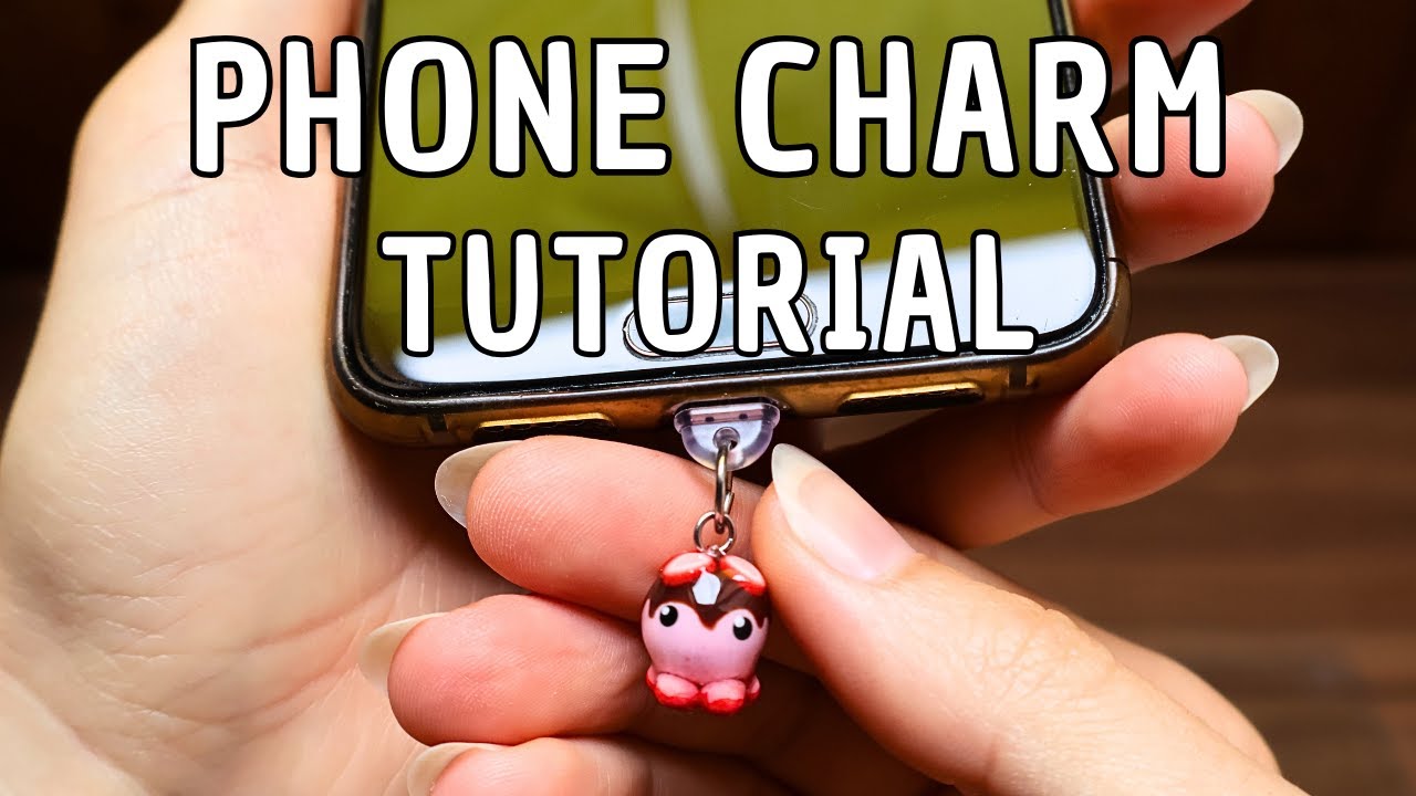 Easy Polymer Clay Charm Tutorial - Tiny Octopus - YouTube