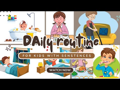 50 DAILY ROUTINE WITH SENTENCE | DAILY ROUTINE IN ENGLISH - YouTube