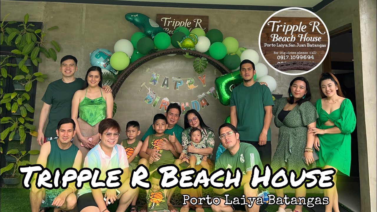 Tripple R Beach Resort Porto Laiya Batangas | Ythan’s 5th Birthday ...