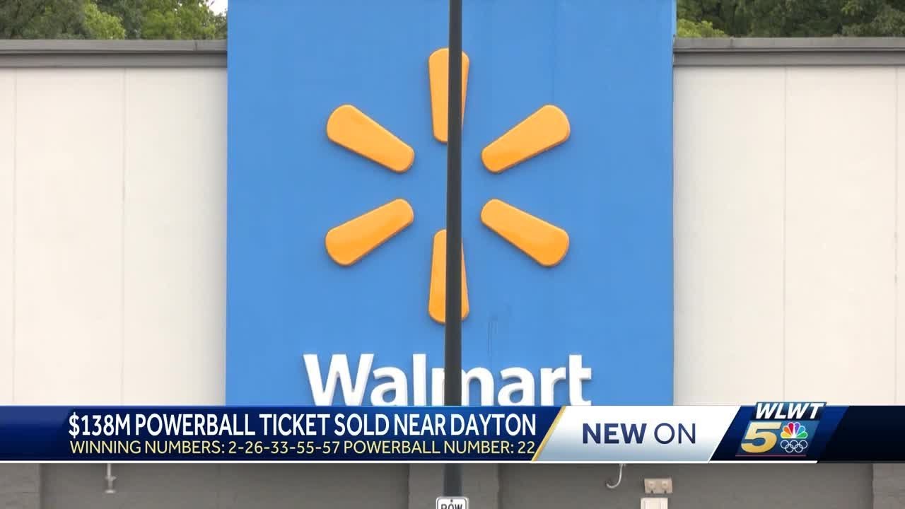 Winning $138 million Powerball ticket sold at Walmart near Dayton, Ohio ...