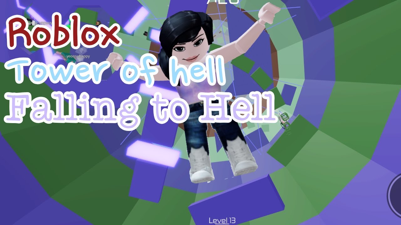 Falling to Hell || Roblox Tower of Hell - YouTube