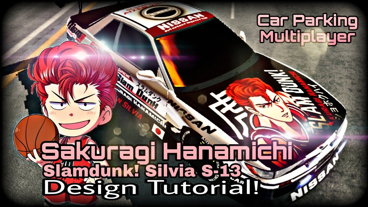 Car Parking Multiplayer, Sakuragi Hanamichi | Slamdunk Silvia S-13 ...