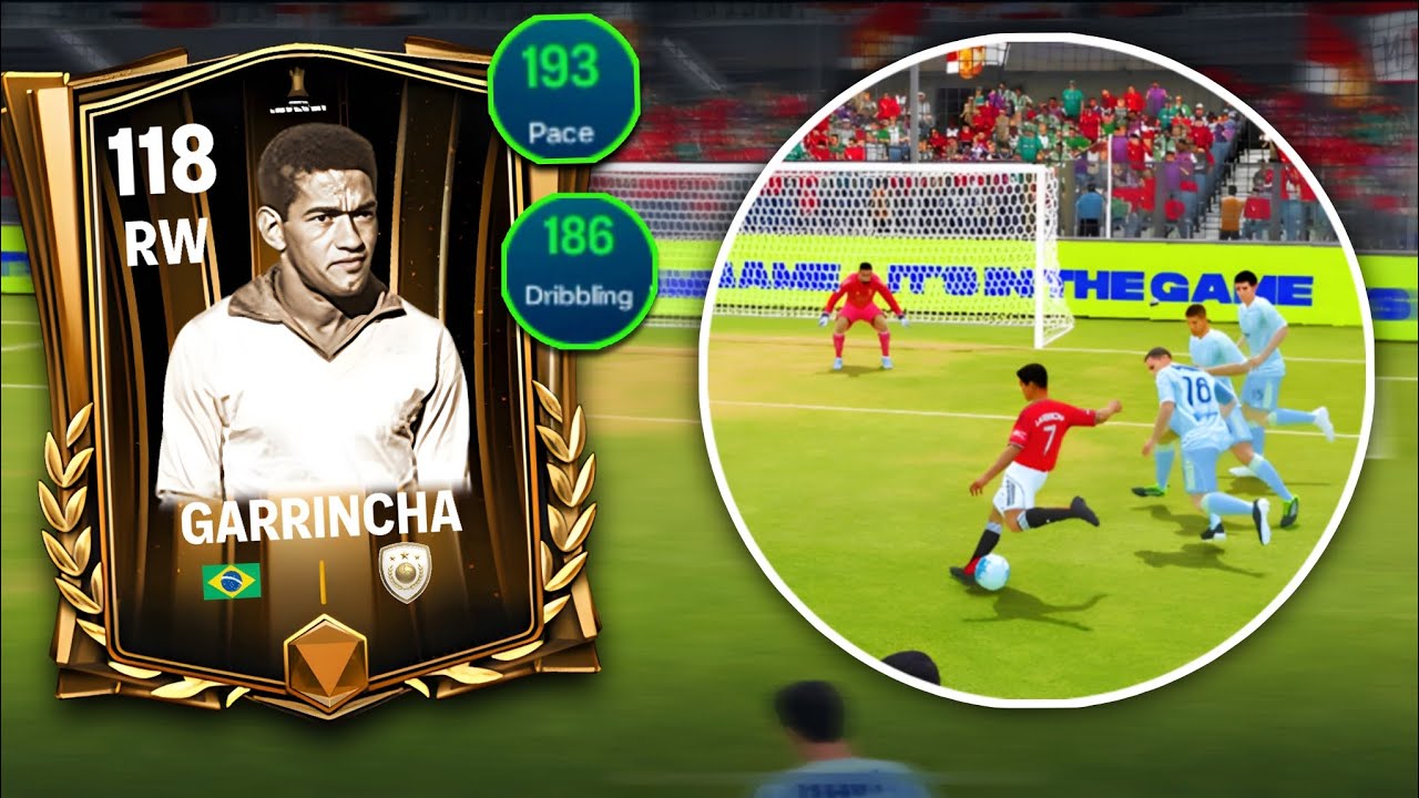Garrincha Review Fc Mobile || Garrincha FC MOBILE || FC MOBILE 26 - YouTube
