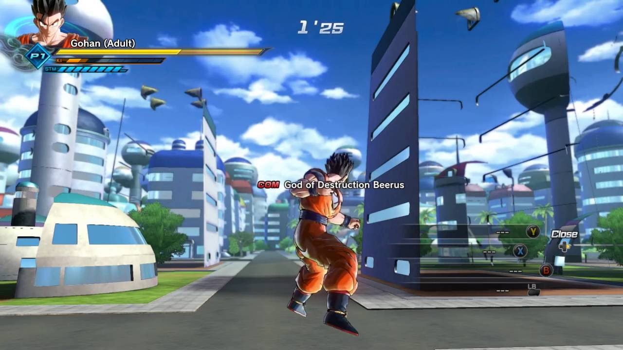 Dragon Ball Xenoverse 2 - Exit map bug in Capsule Corporation - YouTube